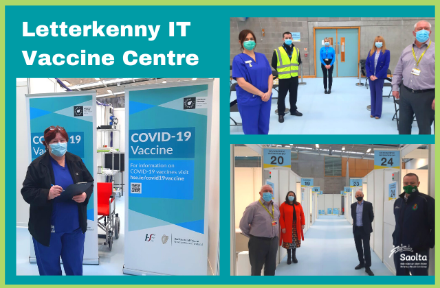 Vaccinations continue at Letterkenny IT for Donegal Health Care Workers ...